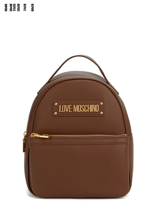 Love Moschino Kadın Taba Logolu Sırt Çantası Kahverengi EU Love Moschino Kadın Taba Logolu Sırt Çantası Kahverengi EU