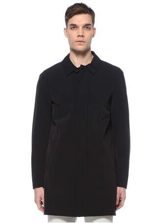 Palzileri Lab Erkek Siyah Kelebek Yaka Yağmurluk 48 IT