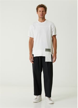 Ambush Erkek Siyah Pilili Bol Kesim Pantolon 48 IT Ambush Erkek Siyah Pilili Bol Kesim Pantolon 48 IT