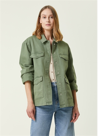 Selected Femme Kadın Haki Denim Ceket 34 US Selected Femme Kadın Haki Denim Ceket 34 US