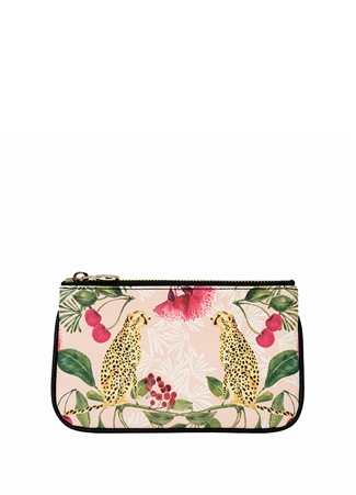 Fonfique Kadın Jungle Lily Desenli Cüzdan EU