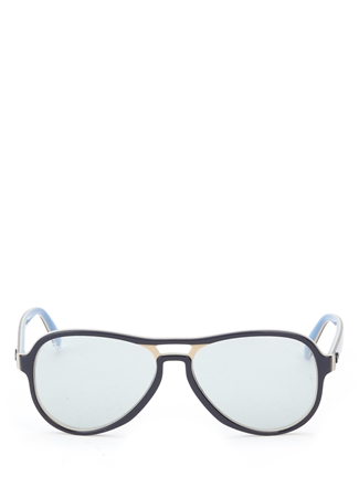 Ray-Ban Siyah Pilot Stil Güneş Gözlüğü Mavi 58 EU Ray-Ban Siyah Pilot Stil Güneş Gözlüğü Mavi 58 EU