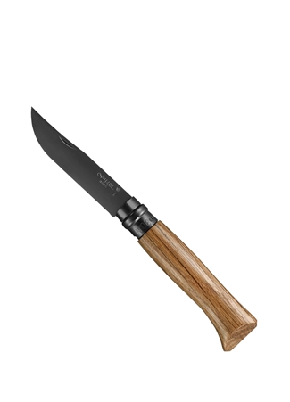 Opinel N°08 Black Oak Edition Çelik Çakı Kahverengi EU