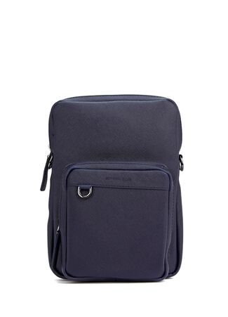 Beymen Club Erkek Antrasit Askılı Çapraz Deri Çanta Gri EU