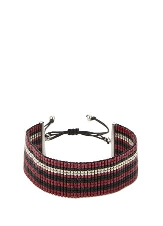 Beadberry Kadın Bordo Siyah Boncuklu Bileklik EU Beadberry Kadın Bordo Siyah Boncuklu Bileklik EU