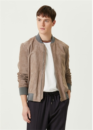 Paul Smith Erkek Bej Süet Mont M Eu Paul Smith Erkek Bej Süet Mont M Eu