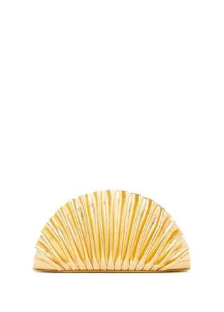 Cult Gaia Kadın Mini Nala Gold Deri El Portföyü Altın Rengi Eu Cult Gaia Kadın Mini Nala Gold Deri El Portföyü Altın Rengi Eu
