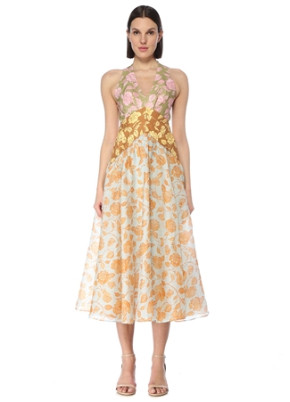Zimmermann Kadın The Lovestruck Sırt Dekolteli Midi Keten Elbise Bej Us Zimmermann Kadın The Lovestruck Sırt Dekolteli Midi Keten Elbise Bej Us