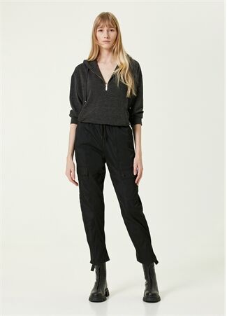 Network Kadın Regular Fit Siyah Pantolon 42 EU