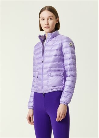 Moncler Kadın Lila Puff Mont Mor US