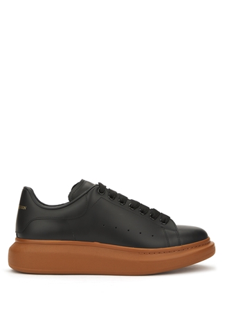 Alexander McQueen Erkek Oversize Siyah Taba Logolu Deri Sneaker 42 EU Alexander McQueen Erkek Oversize Siyah Taba Logolu Deri Sneaker 42 EU