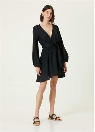 Dor Raw Luxury Kadın Elbise Siyah Xs Eu