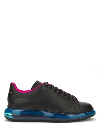 Alexander McQueen Erkek Oversize Siyah Logolu Deri Sneaker 42 EU Alexander McQueen Erkek Oversize Siyah Logolu Deri Sneaker 42 EU