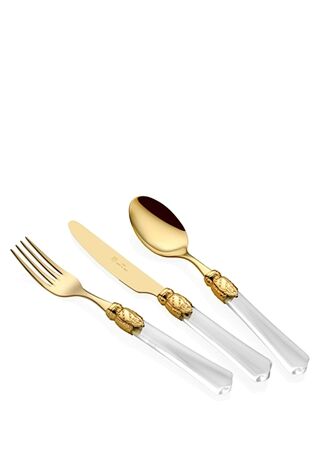 Rivadossi Vittoria Oro 75 Parça Çatal Bıçak Takımı Çok Renkli Rivadossi Vittoria Oro 75 Parça Çatal Bıçak Takımı Çok Renkli