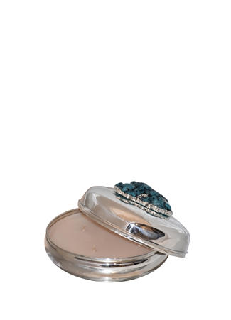 Unique by AV Small Turkuaz Taşlı Mum Mavi