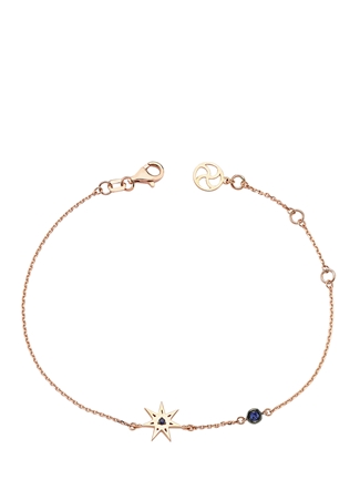 Bee Goddess Kadın Fairy Star Safir Taşlı Altın Rengi Bileklik EU IT Bee Goddess Kadın Fairy Star Safir Taşlı Altın Rengi Bileklik EU IT