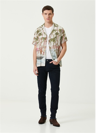 Academia Erkek Basic Slim Fit Denim Pantolon Lacivert 36 EU Academia Erkek Basic Slim Fit Denim Pantolon Lacivert 36 EU