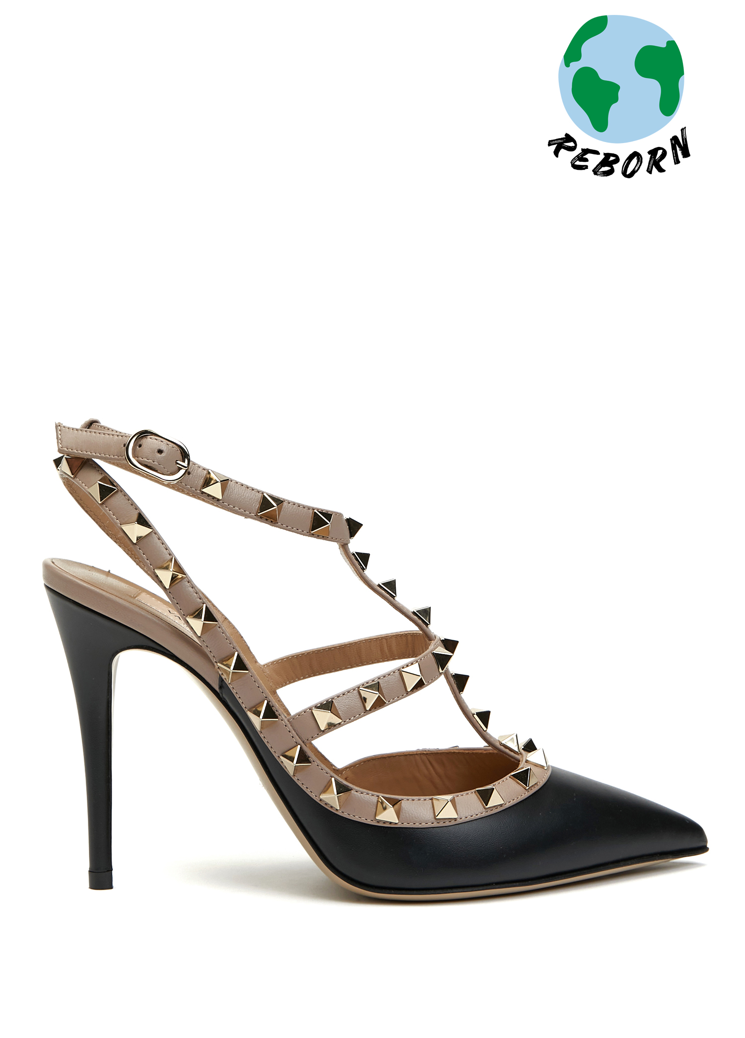 Beymen Reborn - Valentino garavani women's shoes - Powder-Black