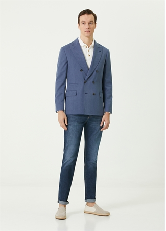 Brunello Cucinelli Erkek Lacivert Jean Pantolon 54 IT Brunello Cucinelli Erkek Lacivert Jean Pantolon 54 IT