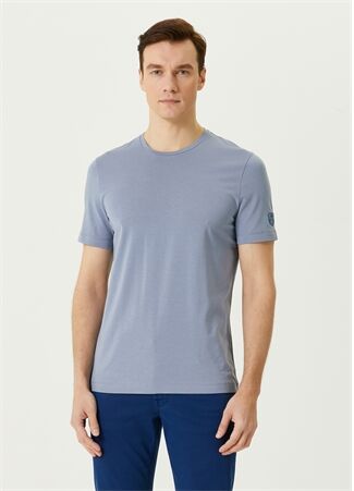 Corneliani Erkek TSHIRT Mavi 58 IT