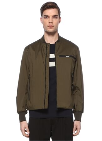 Moncler Erkek Haki Dik Yaka Mont 4 US