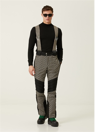 Balmain Erkek Siyah Gri Askı Detaylı Logo Desenli Kayak Tulumu 48 It Balmain Erkek Siyah Gri Askı Detaylı Logo Desenli Kayak Tulumu 48 It