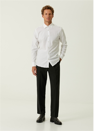 Valentino Erkek Tailored Fit Siyah Yüksek Bel Yün Pantolon 46 IT Valentino Erkek Tailored Fit Siyah Yüksek Bel Yün Pantolon 46 IT