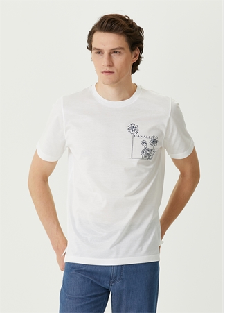 Canali Erkek Tshirt Beyaz 50 It Canali Erkek Tshirt Beyaz 50 It