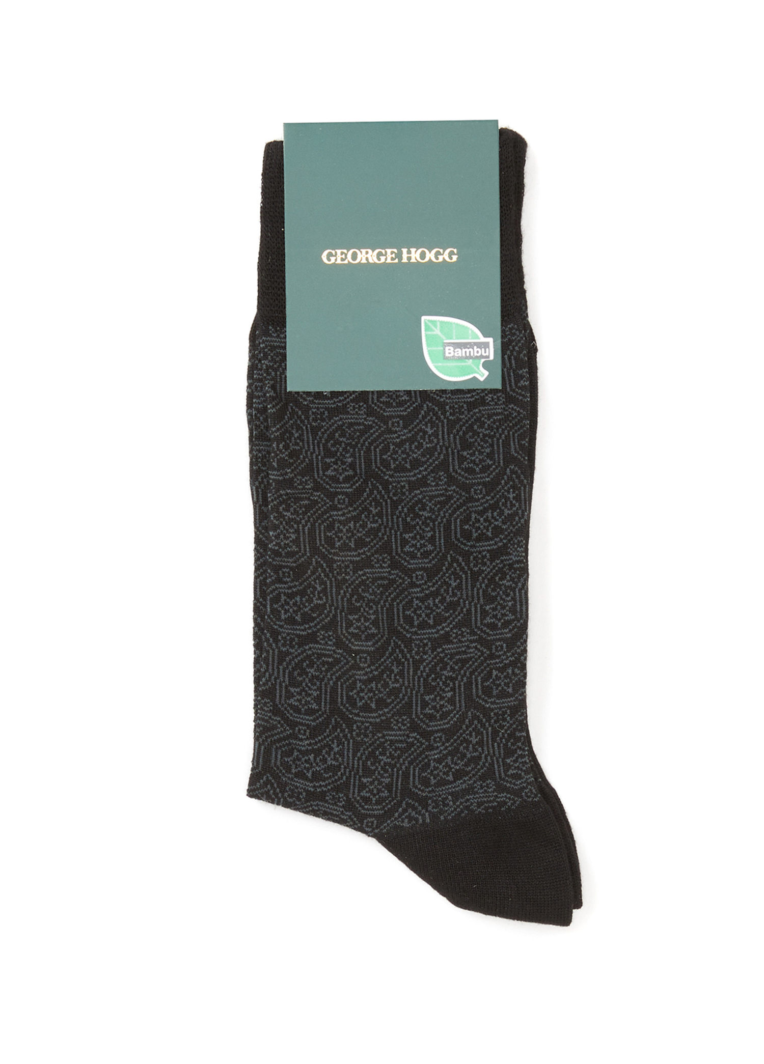George Hogg - Siyah Erkek Çorap - Siyah