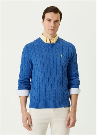 Polo Ralph Lauren Erkek Regular Fit Lacivert Kazak XS EU