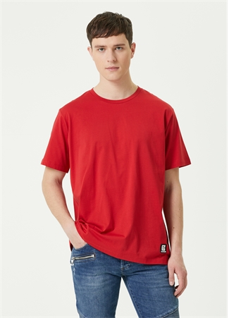 Balmain Erkek TSHIRT Kırmızı S EU Balmain Erkek TSHIRT Kırmızı S EU