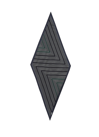 Pal Zileri Erkek Lacivert Geometrik Desenli İpek Atkı EU Pal Zileri Erkek Lacivert Geometrik Desenli İpek Atkı EU