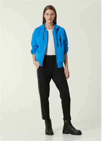 Beymen Club Kadın Siyah Rugan Şeritli Eşofman Altı S Beymen Club Kadın Siyah Rugan Şeritli Eşofman Altı S