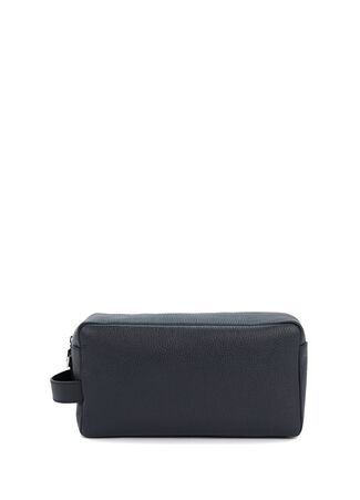 Pineider Erkek Lacivert Deri Tıraş Çantası EU