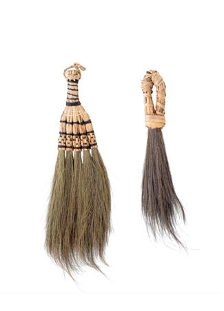 Bloomingville Hevan Broom 2li Obje Bej