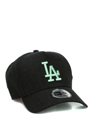 New Era Erkek Heather Siyah Nakışlı Şapka EU New Era Erkek Heather Siyah Nakışlı Şapka EU