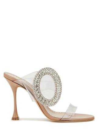 Manolo Blahnik Kadın Tokalı Bantlı Gece Ayakkabısı 36 EU