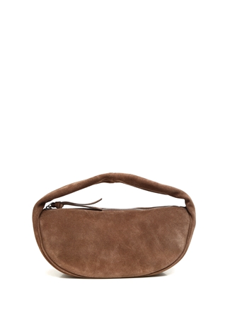 By Far Kadın Kahverengi Süet Omuz Çantası EU