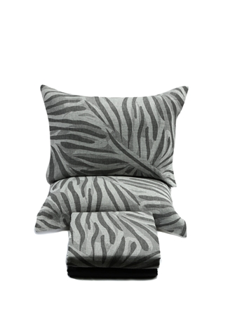 Missoni Home Yaracuy Gri Desenli Çift Kişilik Nevresim Takımı