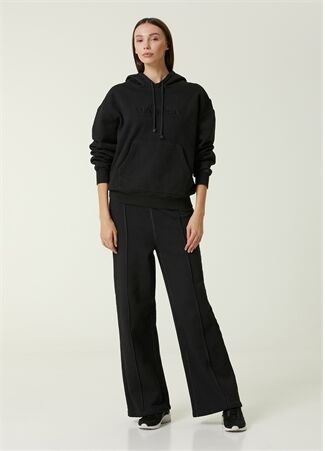 Wasted Kadın Siyah Logolu Eşofman L EU