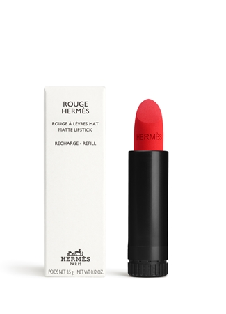 Hermès Rouge Hermès, Mat ruj yedeği, Casaque Hermès Rouge Hermès, Mat ruj yedeği, Casaque