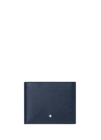 Montblanc Erkek Sartorial Lacivert Deri Cüzdan EU