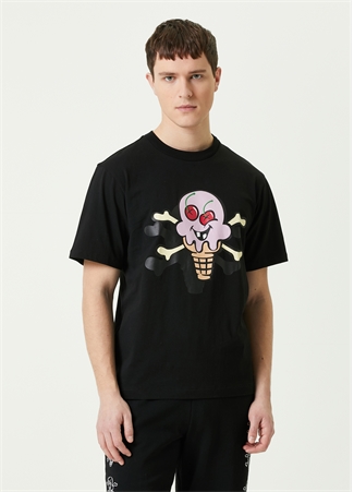 Icecream Erkek Cones And Bones Siyah T-shirt S EU
