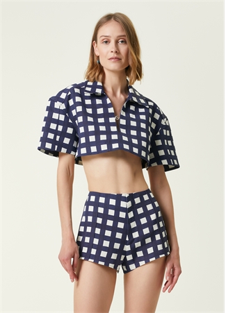 Jacquemus Kadın Bluz Lacivert 34 Fr