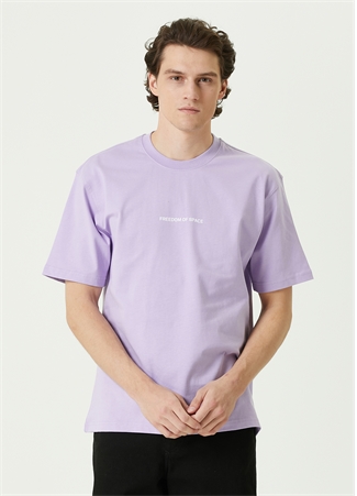 Freedom Of Space Erkek Lila Figür Baskılı T-shirt Mor S Eu Freedom Of Space Erkek Lila Figür Baskılı T-shirt Mor S Eu