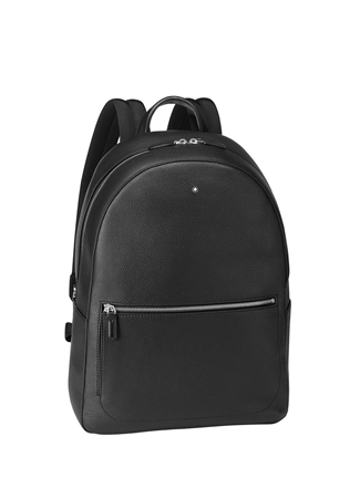 Montblanc Erkek Meisterstück Medium Siyah Deri Sırt Çantası EU Montblanc Erkek Meisterstück Medium Siyah Deri Sırt Çantası EU