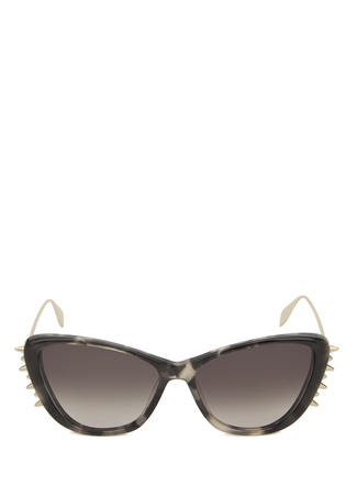 Alexander Mcqueen Kadın Siyah Cat Eye Formlu Güneş Gözlüğü Eu Alexander Mcqueen Kadın Siyah Cat Eye Formlu Güneş Gözlüğü Eu
