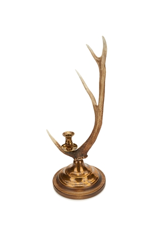 Clock House Gold Ağaç Formlu Ahşap Şamdan Altın Rengi Clock House Gold Ağaç Formlu Ahşap Şamdan Altın Rengi