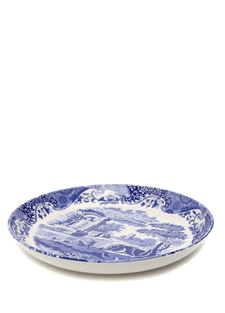 Spode Mavi Desenli Porselen Makarna Tabağı Spode Mavi Desenli Porselen Makarna Tabağı