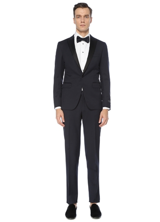 Pal Zileri Erkek Lacivert Kırlangıç Yaka Yün Takım Elbise 48 IT Pal Zileri Erkek Lacivert Kırlangıç Yaka Yün Takım Elbise 48 IT